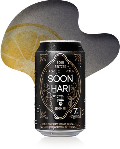 Soju Seltzer Lemon Jin | KOBA Korean BBQ