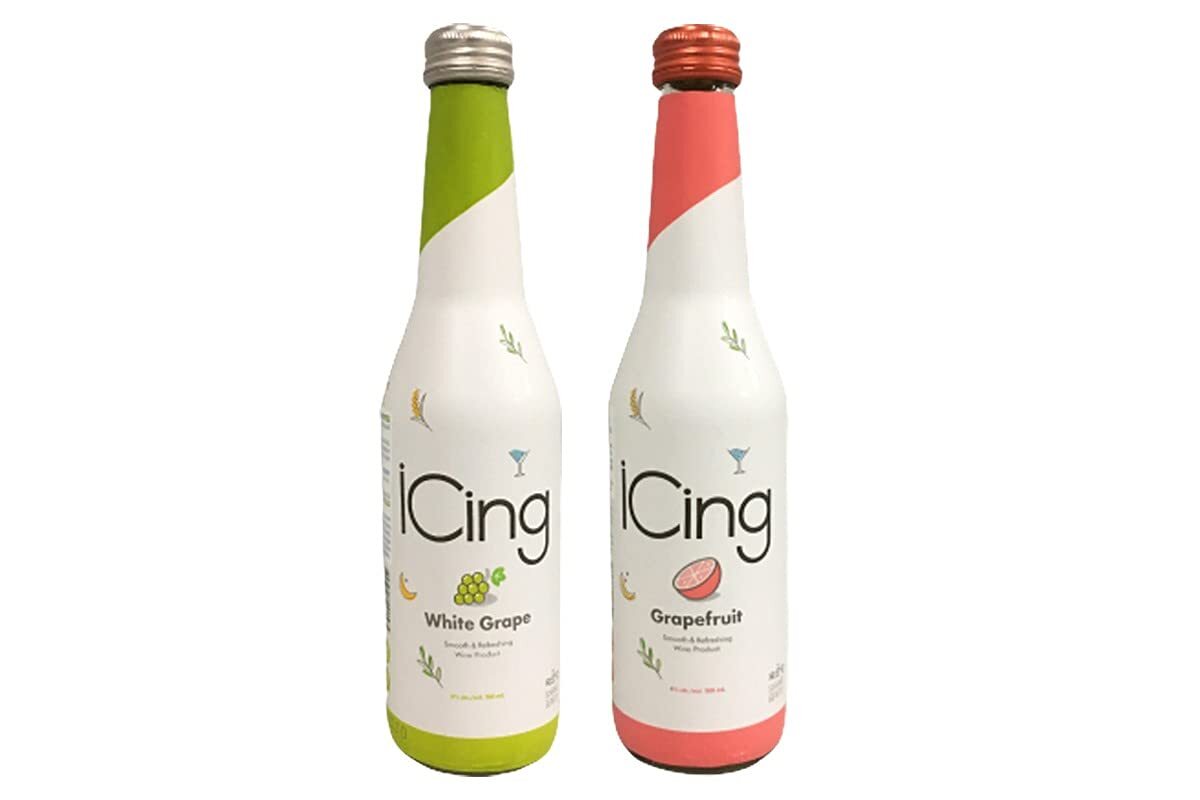 iCing Flavored Sparkling Rice Wine | KOBA Korean BBQ
